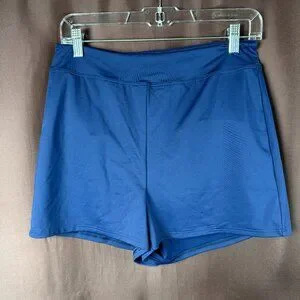 Swim | Lands End Womens 4 Long Deep Sea Navy 3 Smoothing Swim Shorts ...
